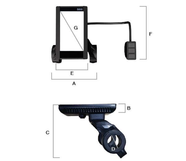 LCD Display S830 - Sciwil